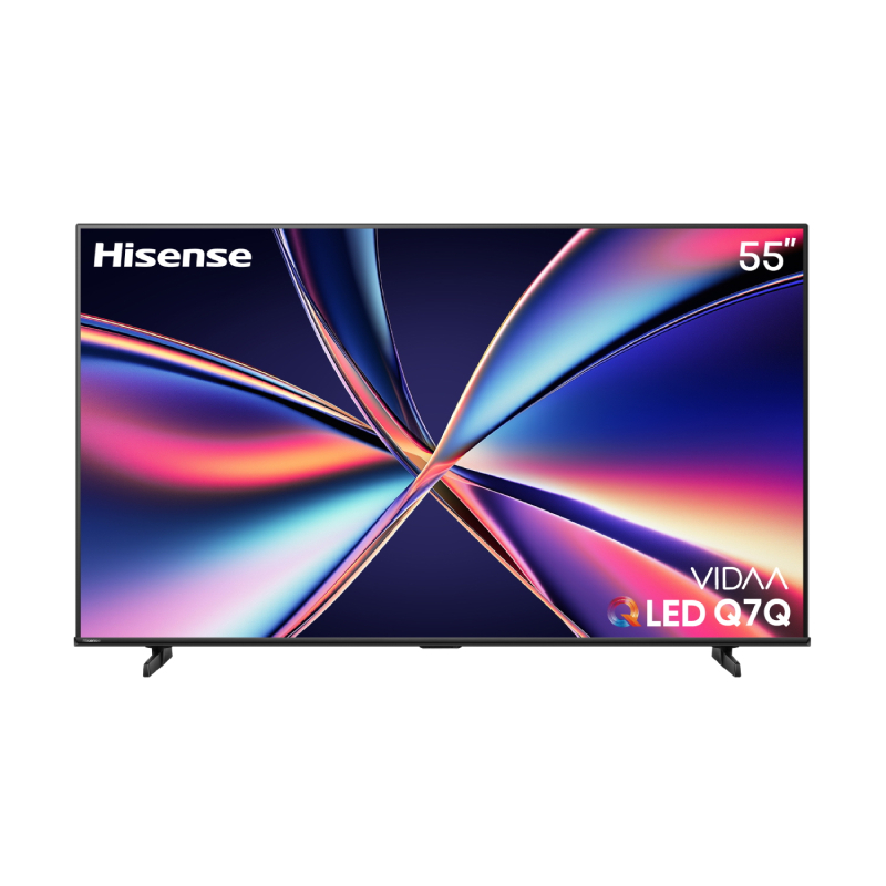 Buy HISENSE TV Q7Q Smart TV 55 Inch 4K VIDAA UHD QLED 55Q7Q 2025 at ...