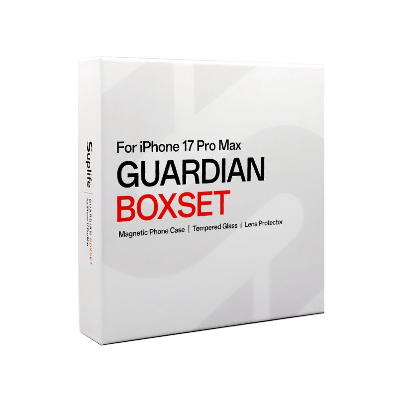SUPLIFE Guardian Box Set สำหรับ iPhone 17 Pro Max (สี Transparent) ราคา ...