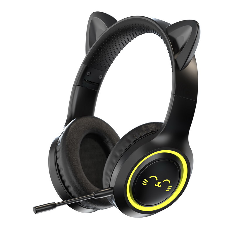 BETENO Over-ear Wireless Bluetooth Gaming Headphone (Black) BH-300 ...