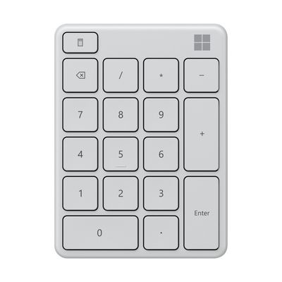 Buy MICROSOFT Wireless Number Pad (Glacier) 23O-00021 at Best price ...