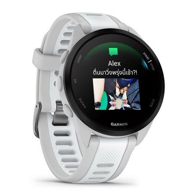 GARMIN Forerunner 165 Music สมาร์ทวอทช์ (43mm, ตัวเรือนสี Mist Gray ...