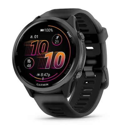 GARMIN Forerunner 570 สมาร์ทวอทช์ (47mm., ตัวเรือนสี Slate Gray, สายสี ...