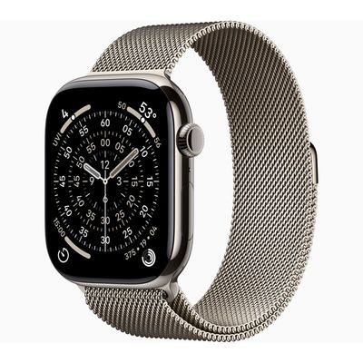 APPLE Watch Series 11 GPS + Cellular 2025 (46mm., M/L, Natural Titanium ...