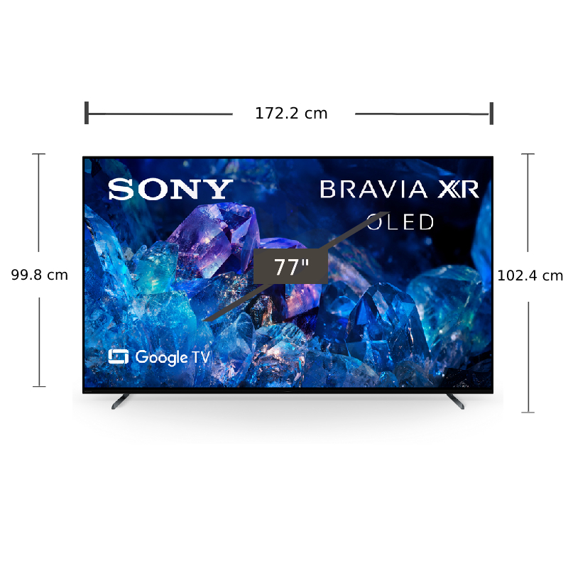SONY ทีวี BRAVIA XR 77A80K UHD OLED (77", 4K, Google TV, ปี 2022) รุ่น ...