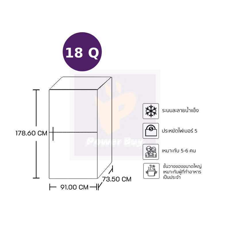 LG ตู้เย็นไซด์ บาย ไซด์ (18 คิว, สีเงิน) รุ่น GC-B187JQAM.AHSPLMT ราคา ...