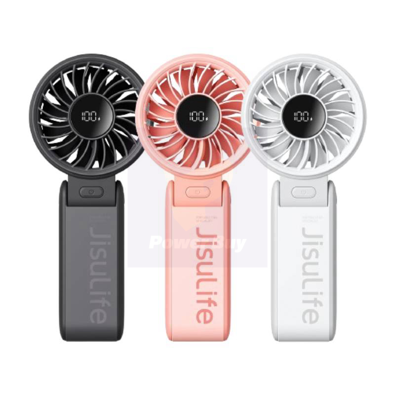 Buy JISULIFE Handheld Fan (3600mAh, Black) Life7 at Best price | Power Buy