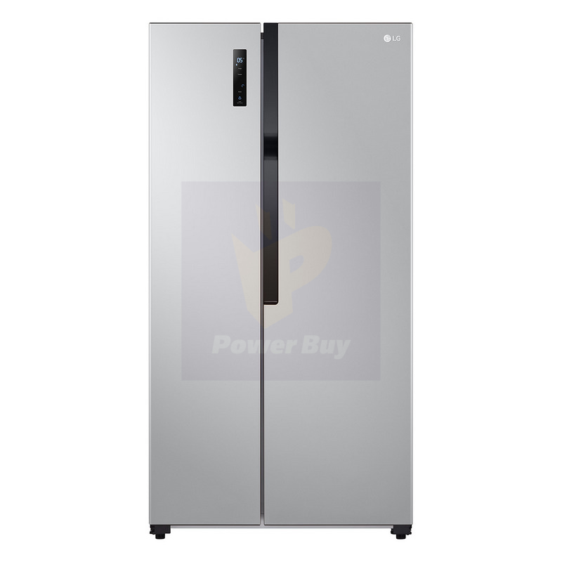LG ตู้เย็น Side by Side 18 คิว Inverter (สีเงิน) รุ่น GC-B187JQAM ...