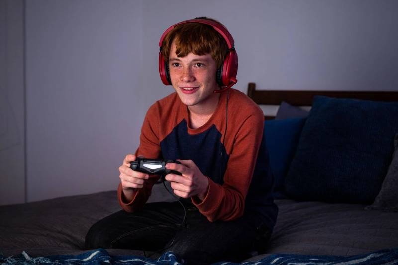 TURTLE BEACH Recon 70 หูฟังเกมมิ่ง สำหรับ PlayStation (สี Midnight Red ...