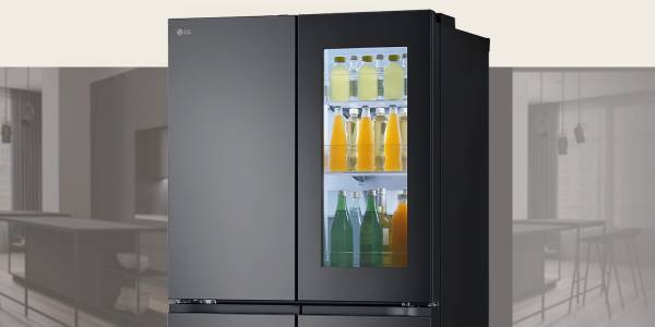Buy LG 4 Doors Refrigerator 23.5 Cubic Inverter (Essence Black Steel ...