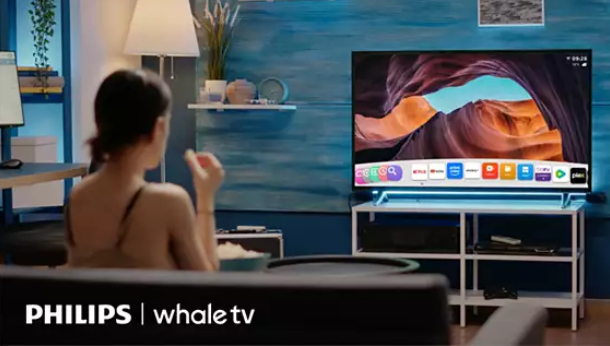 PHILIPS ทีวี 6600 series สมาร์ททีวี 32 นิ้ว HD QLED รุ่น 32PQT6600/67 ...